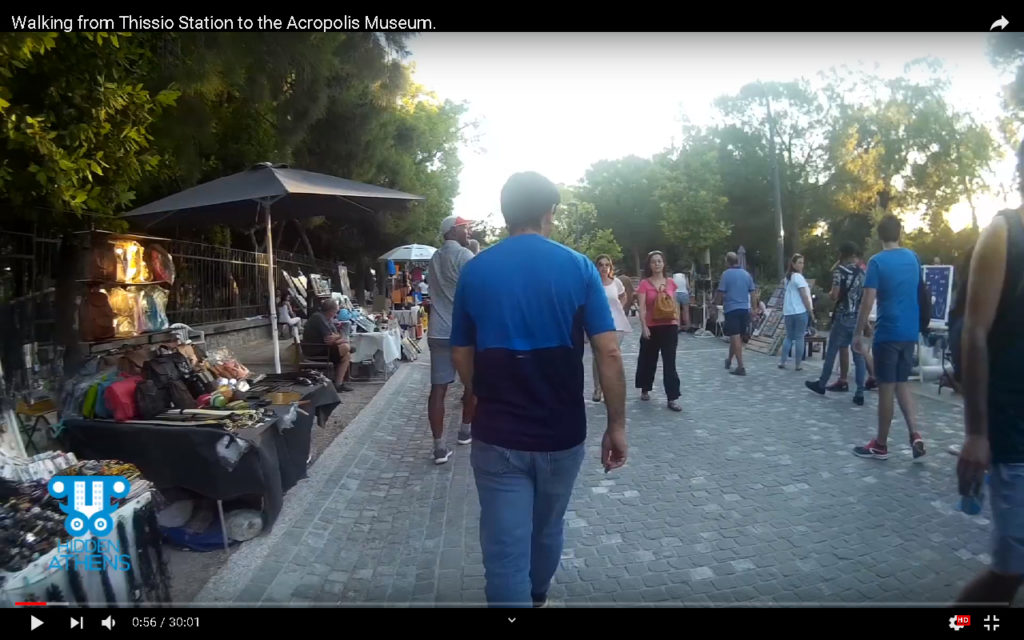 From Thissio Station to the Acropolis Museum - Hidden Athens
